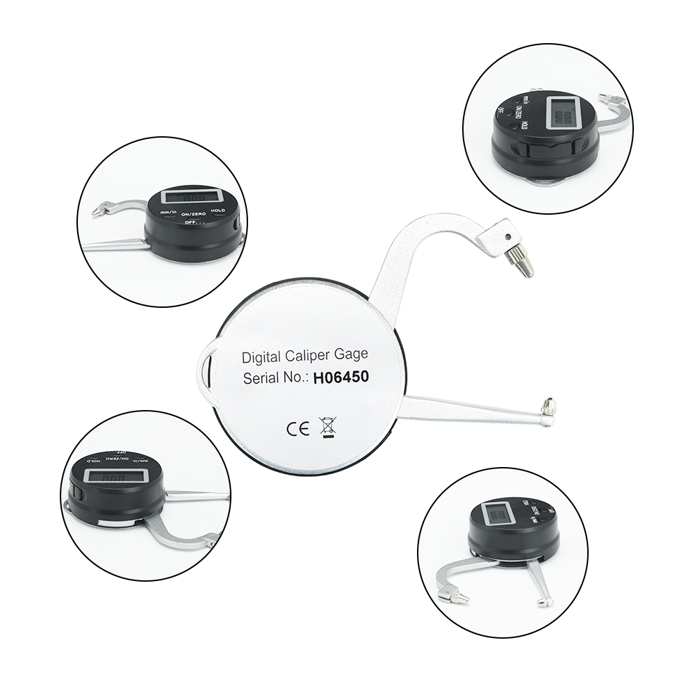 TD230A-25 Digital Outside Caliper Thickness Gauge Measurment for ...